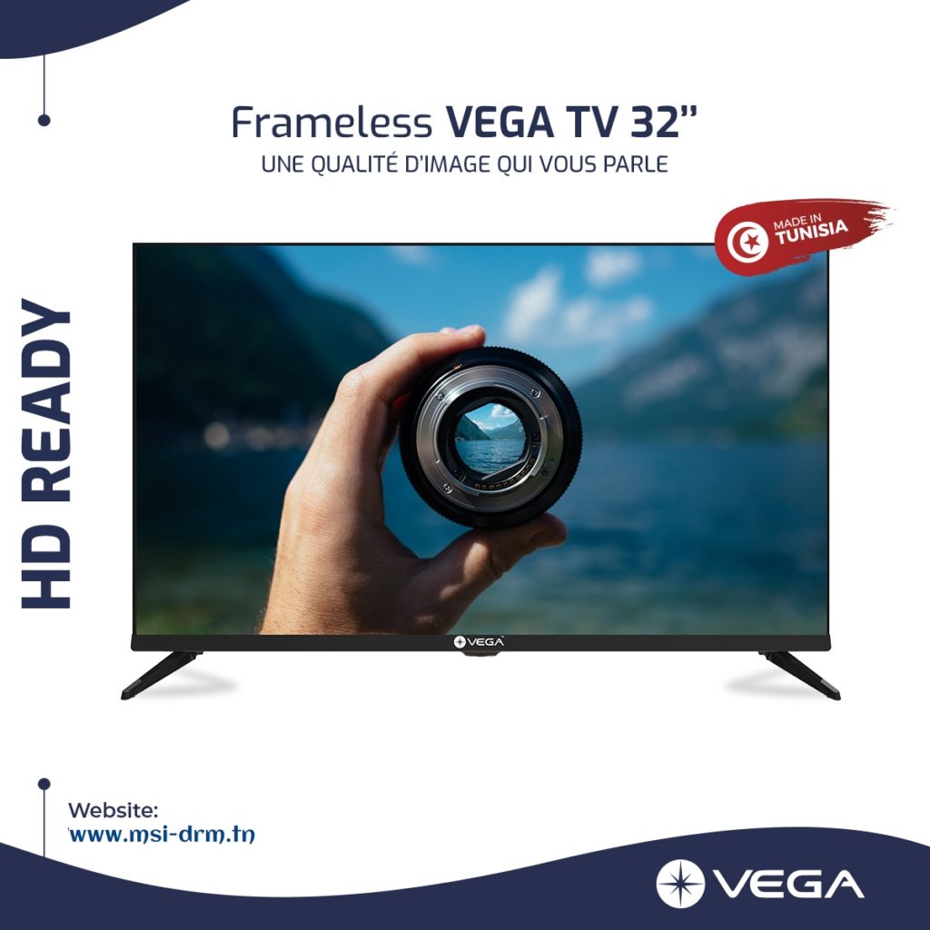 TV VEGA LED 32″ Frameless Smart Android (F32F2HBG) - MSI By Dr.M